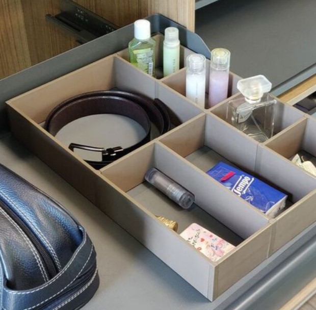 Drawer Partition for Wardrobe - Internal Accessories - Truww Products ...