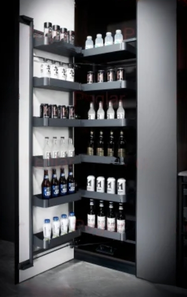 Duo 6 Tier for 600 mm Carcase with 12 baskets - Tall Unit Accessory ...